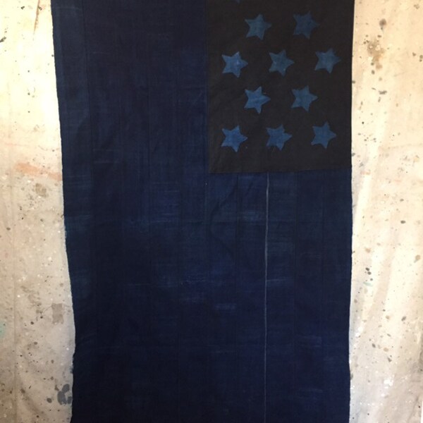 Indigo Flag - Etsy