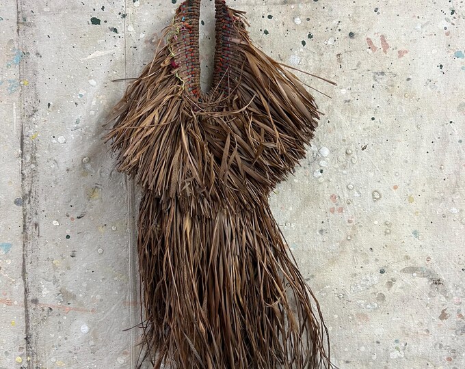 Vintage Japanese Rare Children Mino Hand Woven Straw Rain Cape #2138 - Etsy