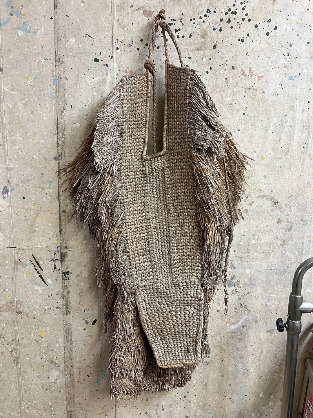 Vintage Japanese Sun Fade Mino Hand Woven Straw Rain Cape 2334 - Etsy