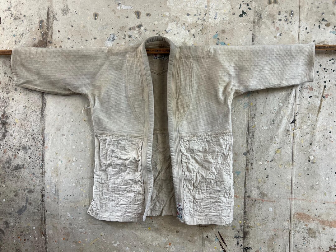 Vintage Japanese Judo Dougi Heavy Sashiko Fabric Jacket #3383 - Etsy