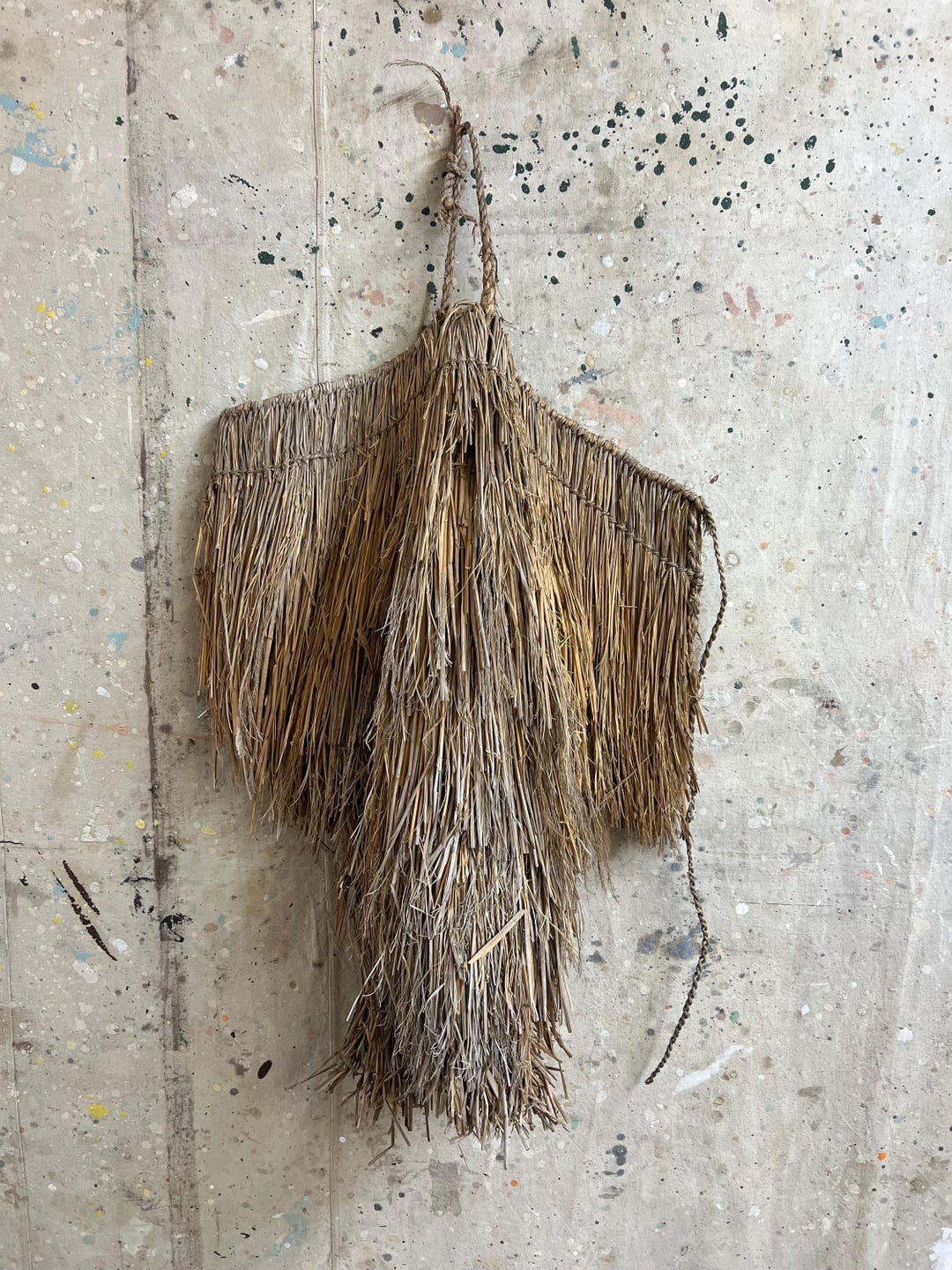 Vintage Japanese Mino Hand Woven Straw Rain Cape 3037 - Etsy