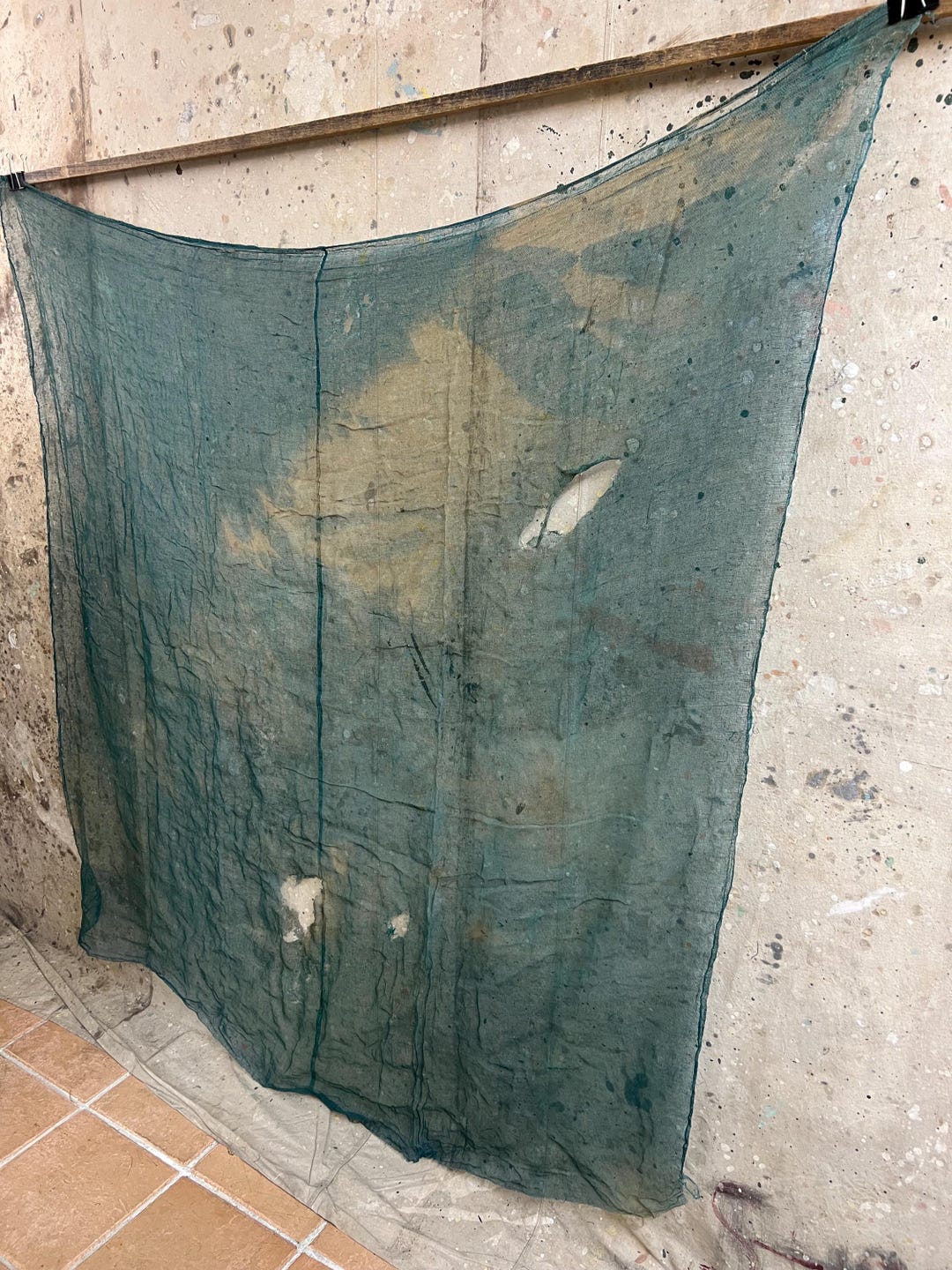 Vintage Japanese Ramie Hemp Kaya Mosquito Net Fabric #3136 - Etsy