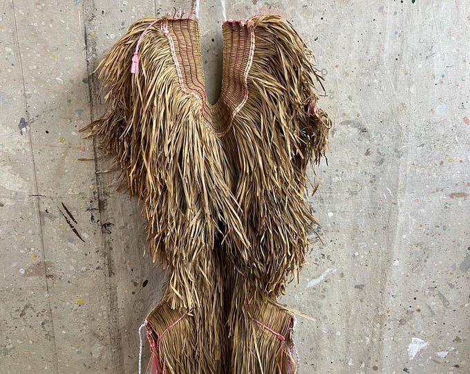 Vintage Japanese Mino Hand Woven Straw Rain Cape #3738 - Etsy