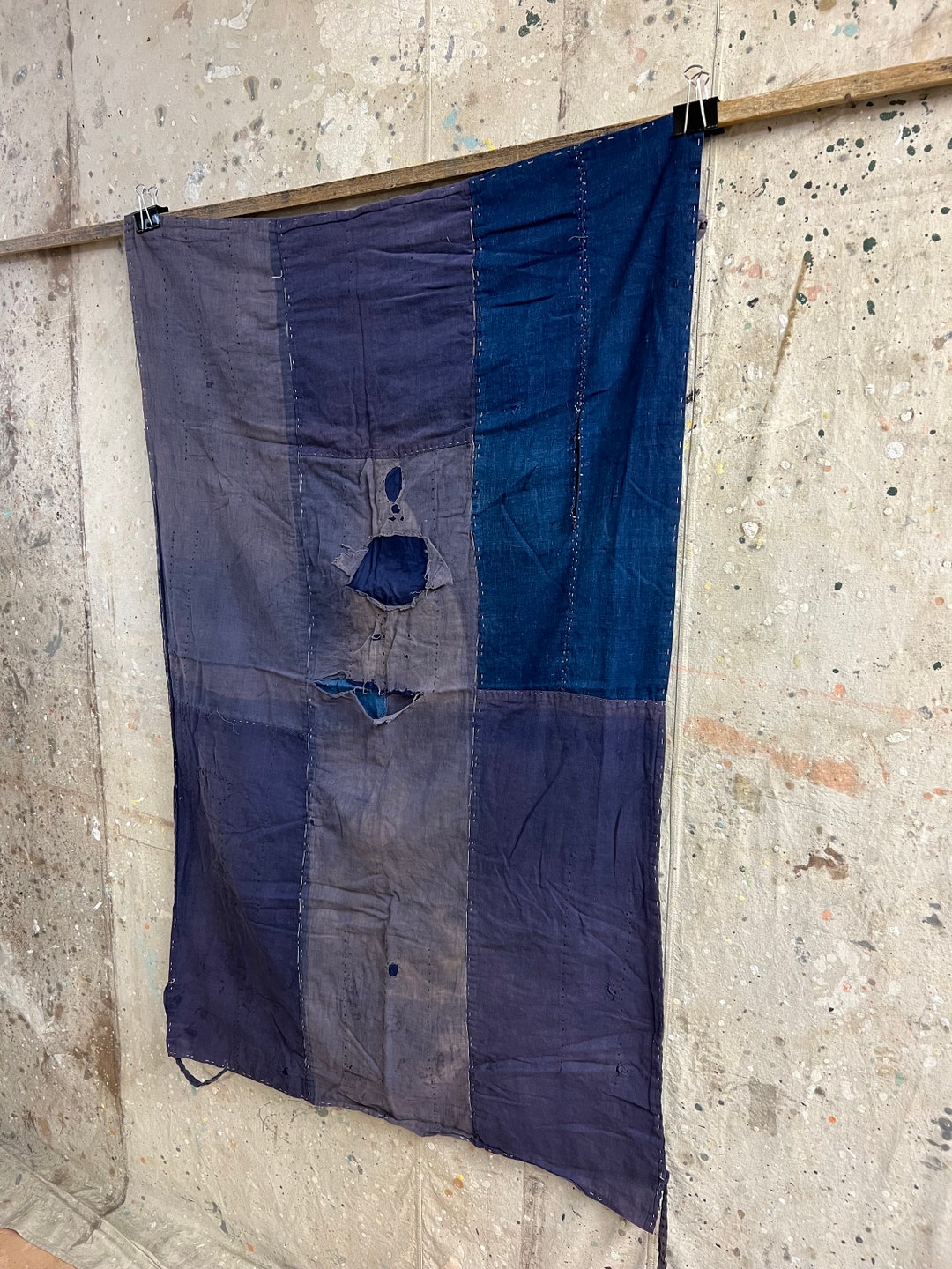 Vintage Japanese Sun Fade Purple Color Fabric #1833 - Etsy