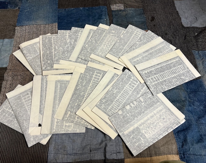 Vintage Japanese Sumo Table of Rankings Mix 25pc - Etsy