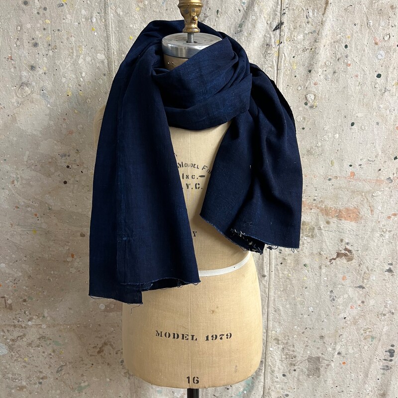 Indigo Scarf - Etsy