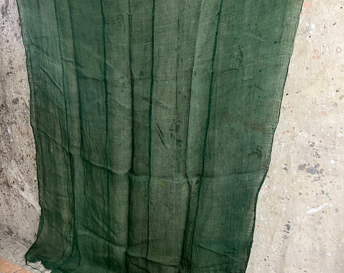 Vintage Japanese Hemp Kaya Mosquito Net Fabric #1781 - Etsy