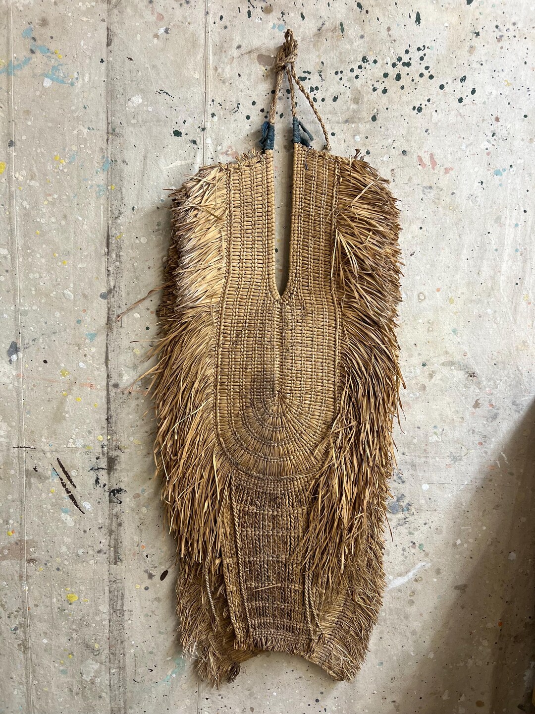 Vintage Japanese Mino Hand Woven Straw Rain Cape #2612 - Etsy