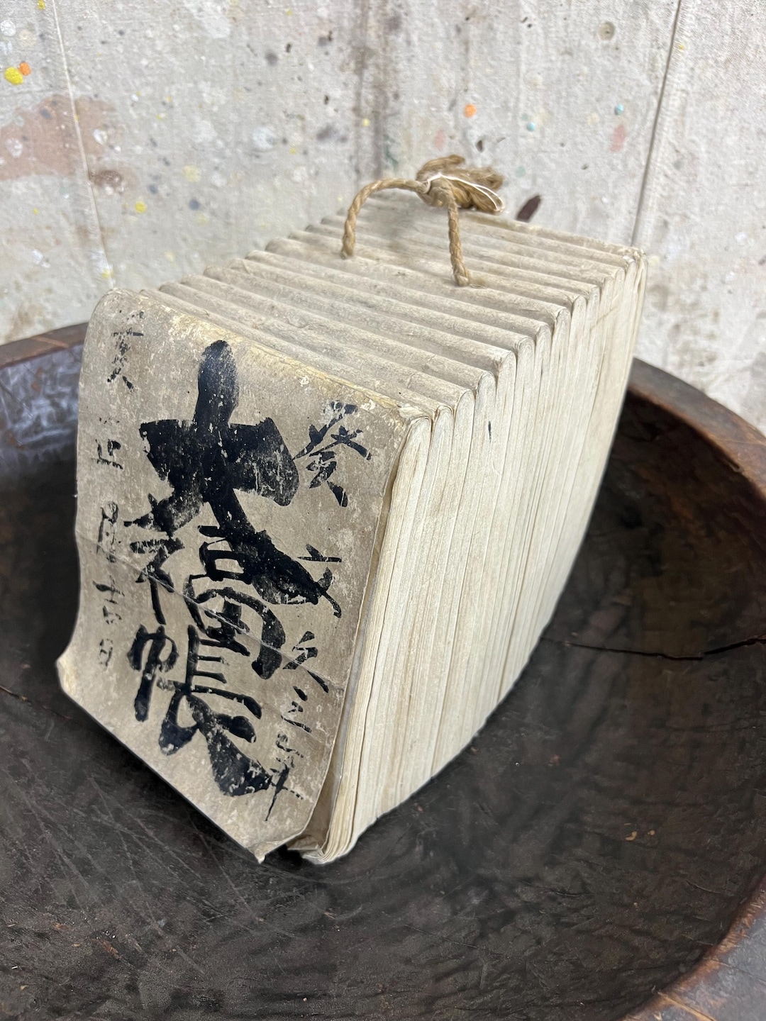 Antique Japanese Calligraphy Accounts Book Edo Era 文久3年 1863’s #2739 - Etsy