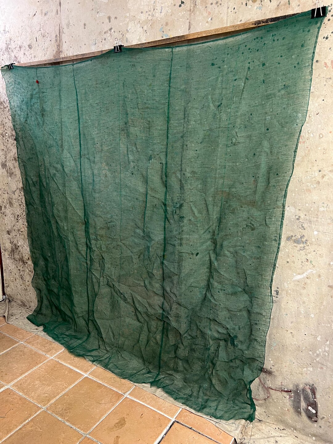 Vintage Japanese Ramie Hemp Kaya Mosquito Net Fabric #2132 - Etsy