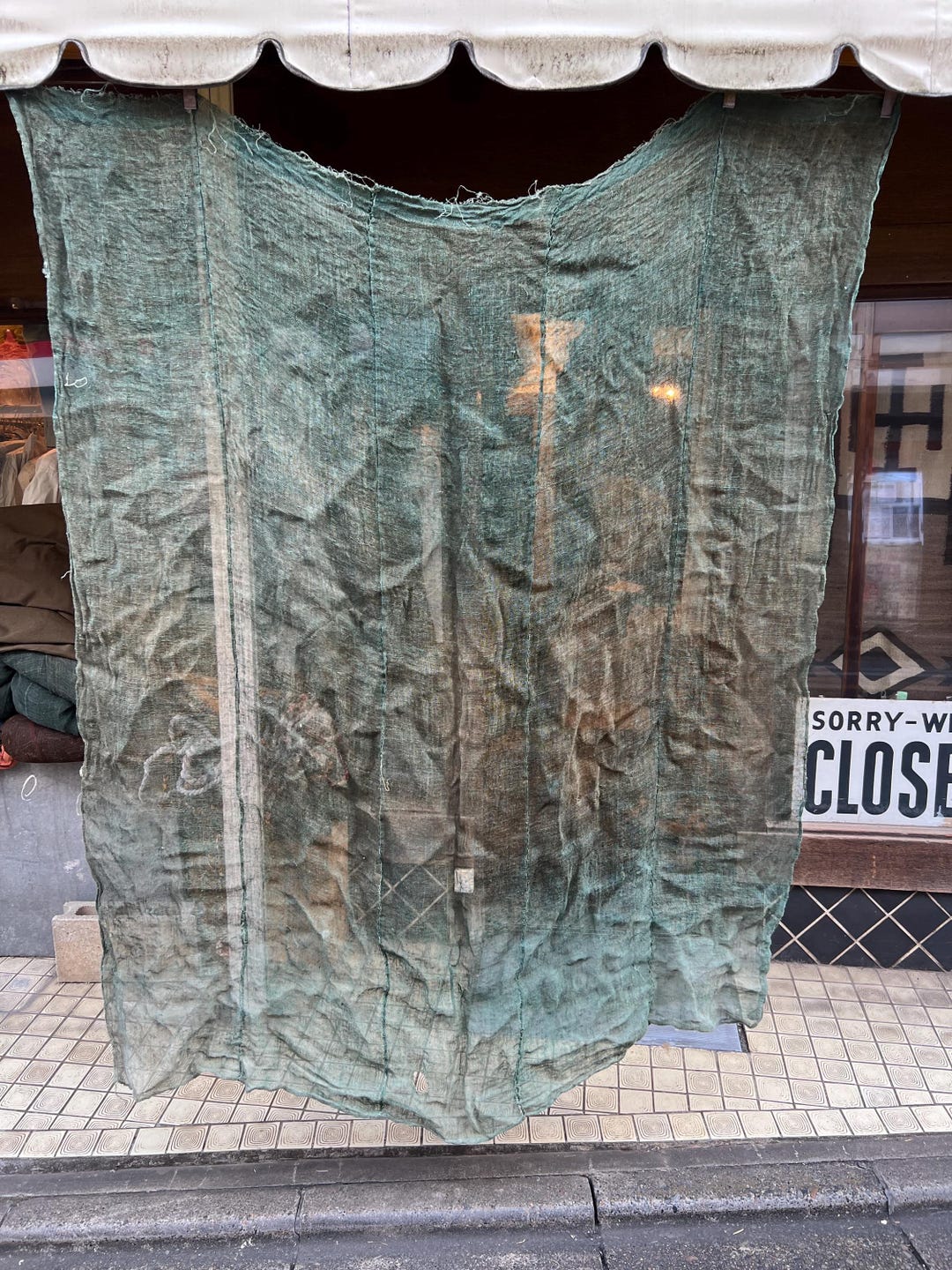 Vintage Japanese Hemp Kaya Mosquito Net Fabric #2787 - Etsy