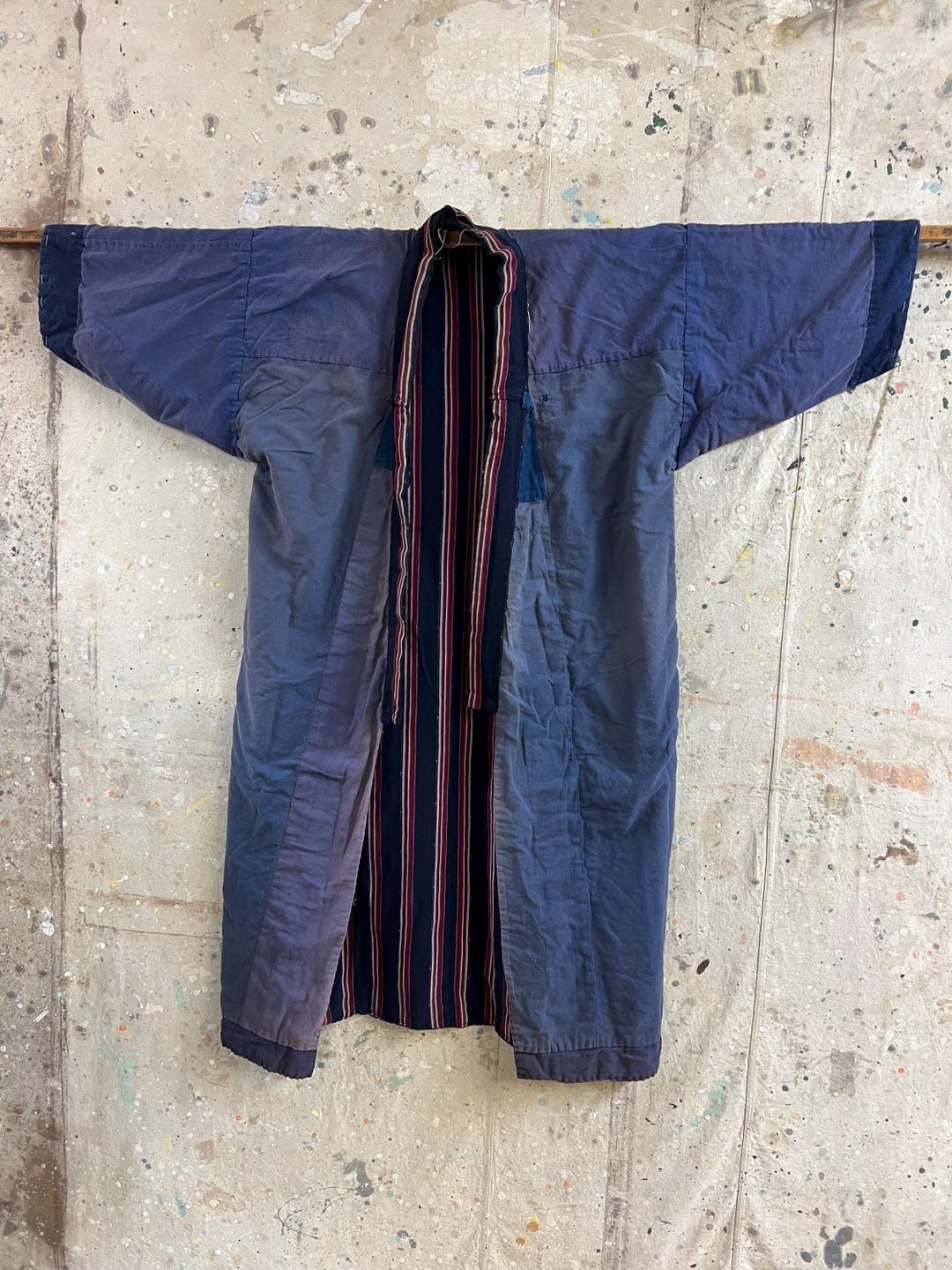 Vintage Japanese Sun Fade 2 Way Noragi #3001 - Etsy