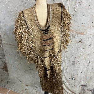 Vintage Japanese Mino Hand Woven Straw Rain Cape #3042 - Etsy