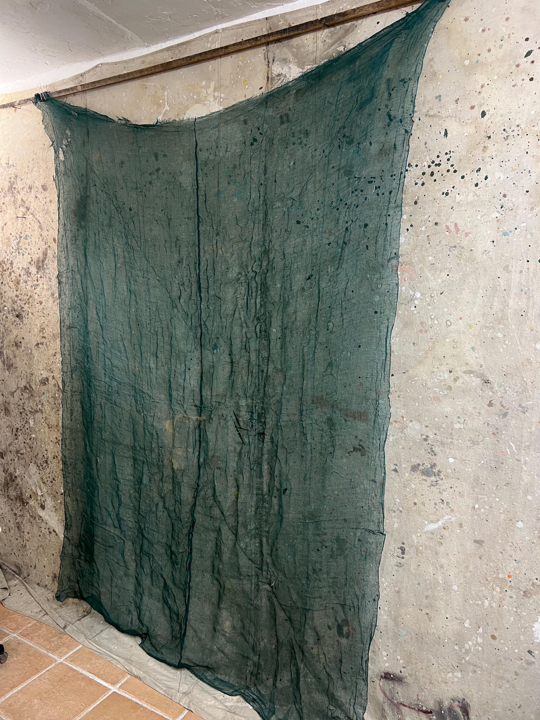 Vintage Japanese Ramie Hemp Kaya Mosquito Net Fabric #3135 - Etsy