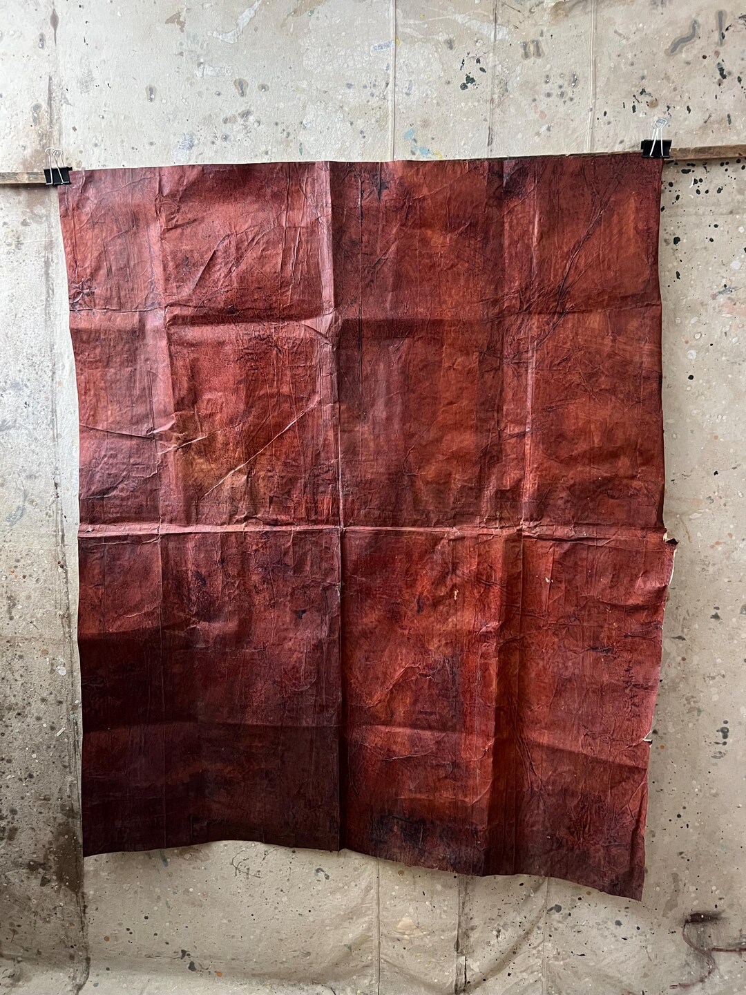 Vintage Japanese Persimmon Paper #3102 - Etsy