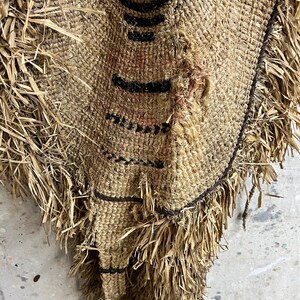 Vintage Japanese Mino Hand Woven Straw Rain Cape #3042 - Etsy