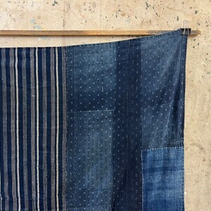 Vintage Japanese Indigo Dyed Boro Rug 1239 - Etsy