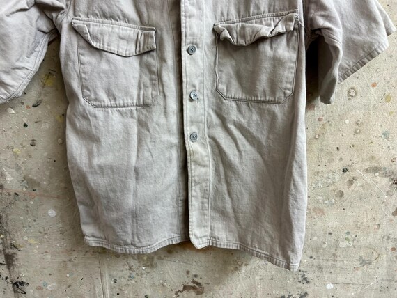 Vintage Japanese sun fade cotton work shirts #2274 - Gem