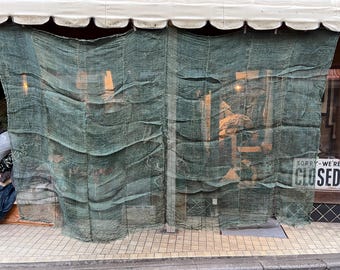 Vintage Japanese Ramie Hemp Kaya Mosquito Net Fabric #2130 - Etsy