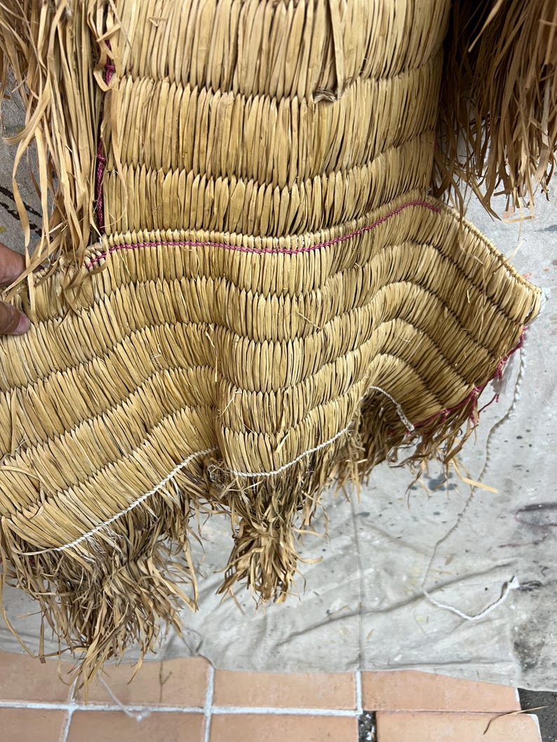 Vintage Japanese Mino Hand Woven Straw Rain Cape #3740 - Etsy