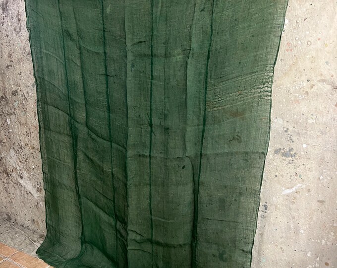 Vintage Japanese Hemp Kaya Mosquito Net Fabric #1783 - Etsy