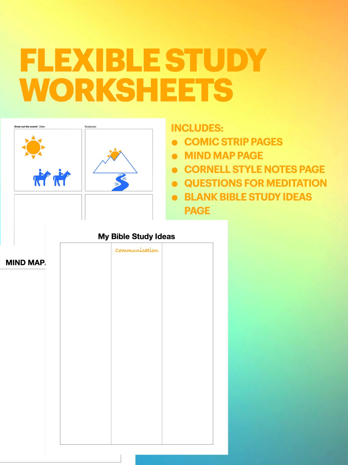 Printable JW Bible Study Guides | Jehovah's Witness, Digital Download ...