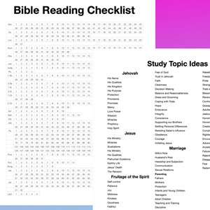 Printable JW Bible Study Guides | Jehovah's Witness, Digital Download ...