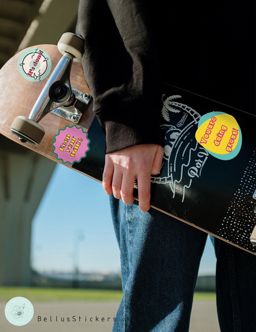 Printable Motivational Sticker Sheet, Self-love Stickers, Female Power ...