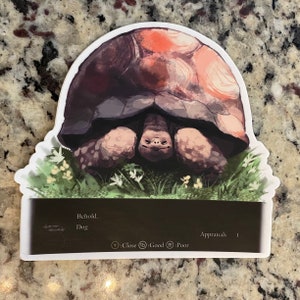 Behold, Dog Elden Ring Meme Vinyl Sticker - Etsy