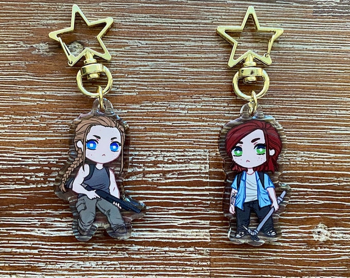 Ellie - the Last of Us Acrylic Keychain. - Etsy