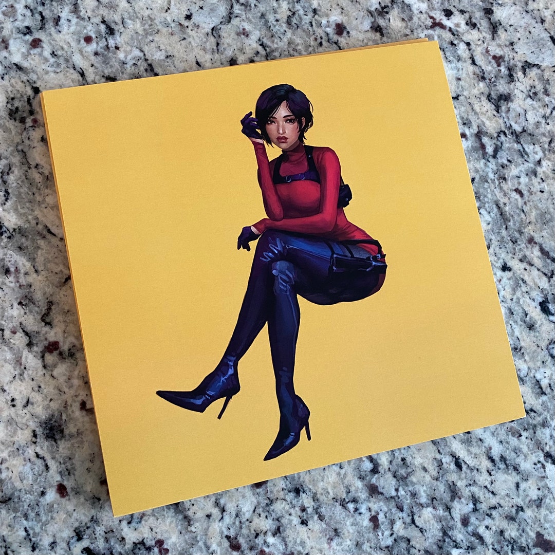 Ada Wong Square Art Print - Etsy