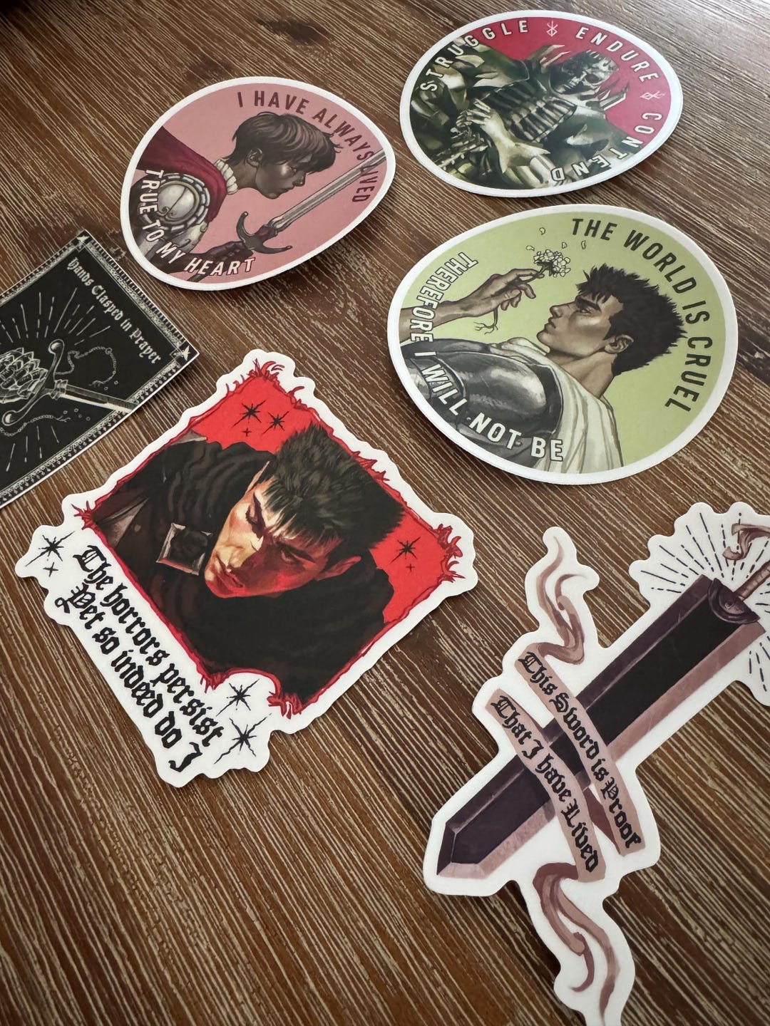 Berserk Vinyl Stickers - Etsy