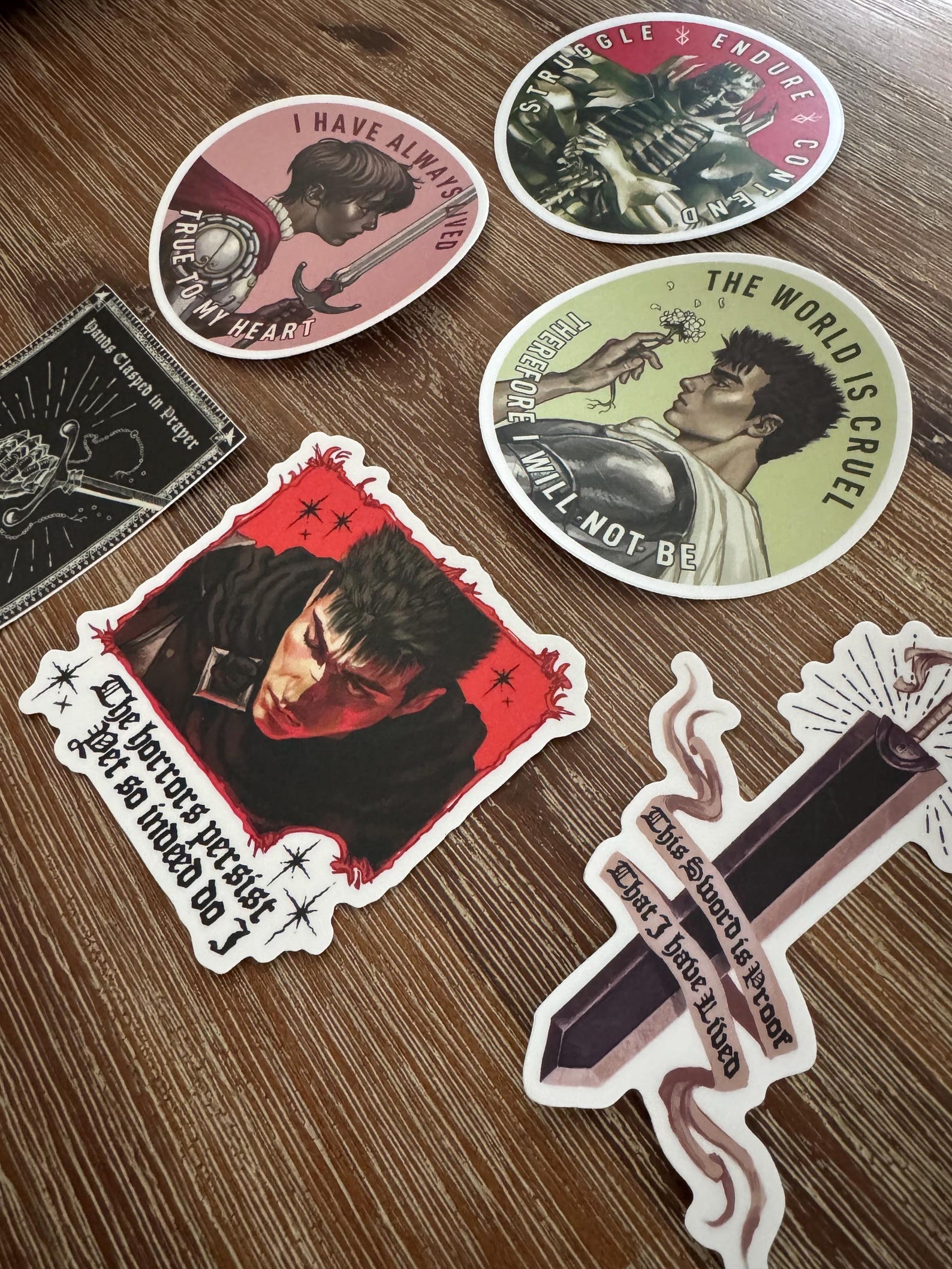 Berserk Vinyl Stickers - Etsy