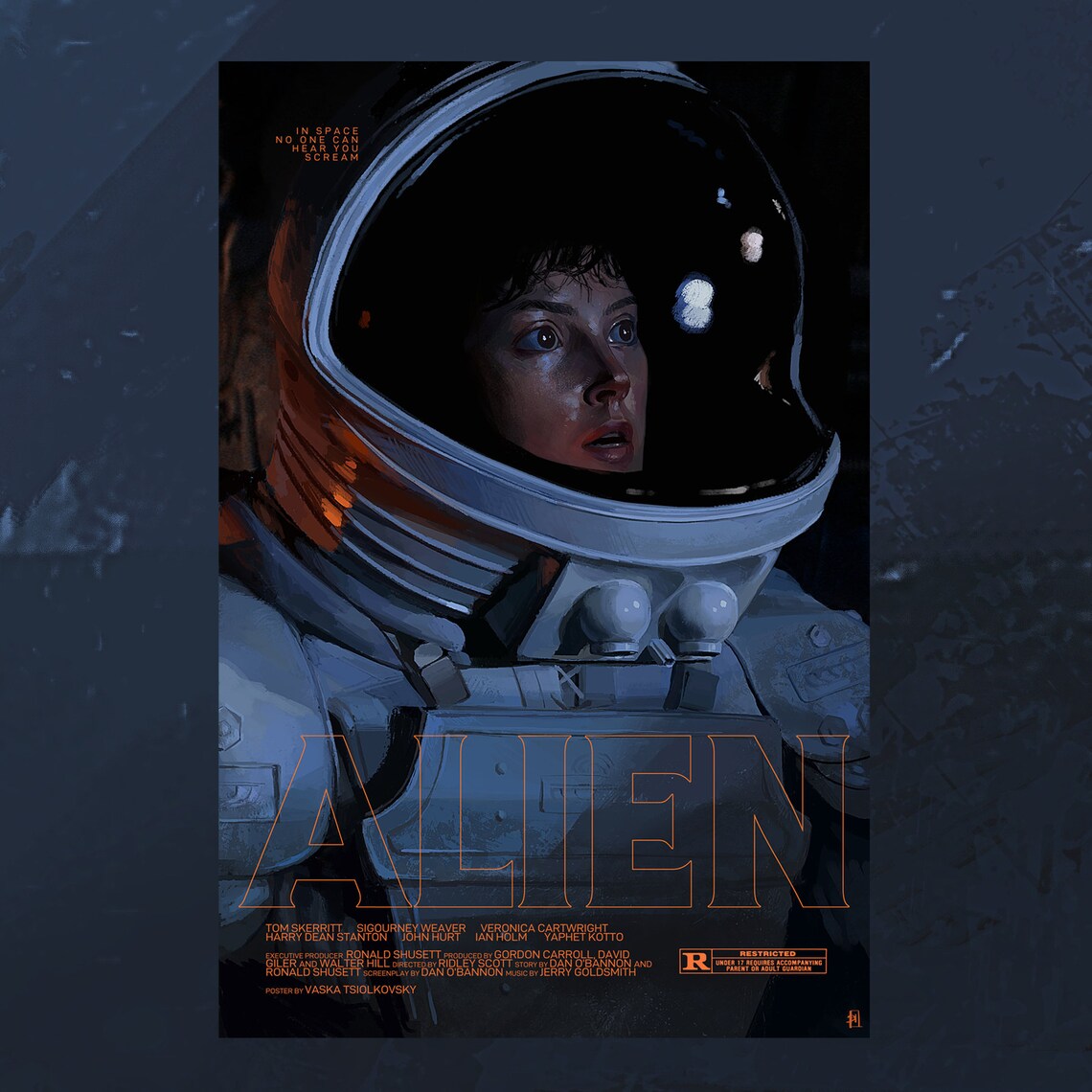 Ridley Scott's 1979 ALIEN Art Print - Etsy