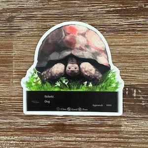 Behold, Dog Elden Ring Meme Vinyl Sticker - Etsy