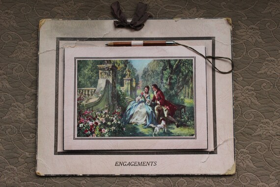 1939 Engagement Diary and Calendar With Quaint Sayings - Etsy