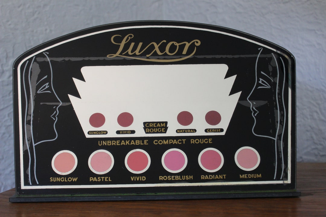 Art Deco Store Display Case for Luxor Rouge - Etsy