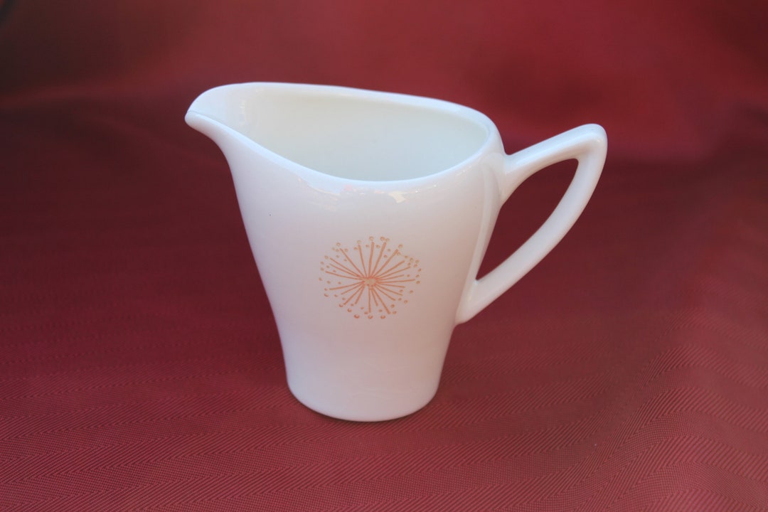 MCM Atomic Starburst Orange Stetson Creation NORTHERN LIGHTS Creamer - Etsy