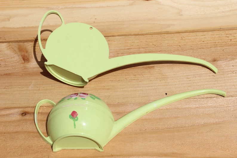 Vintage Mid Century Hand Painted Wall Pockets Shaped Like | Etsy