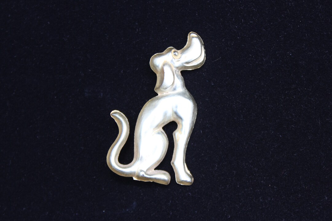 Pearlized Celluloid Pluto the Dog Pin / Brooch - Etsy