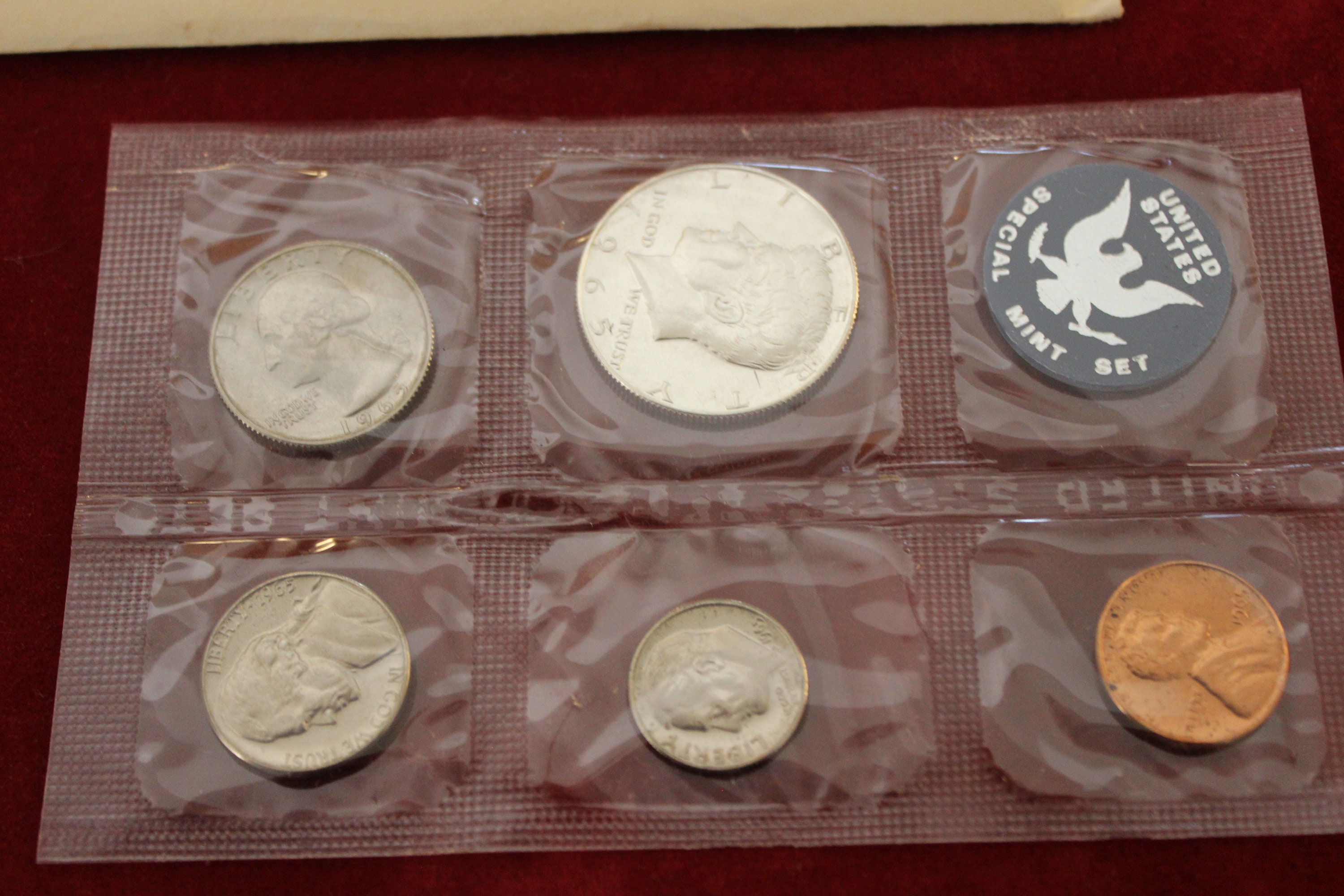 1965 Coin Set From US Mint | Etsy