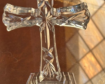 Marquis Waterford Crystal Cross - Etsy