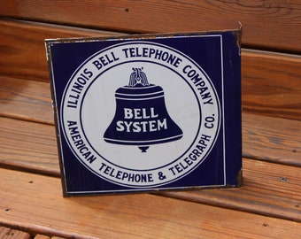 Bell Telephone Sign - Etsy