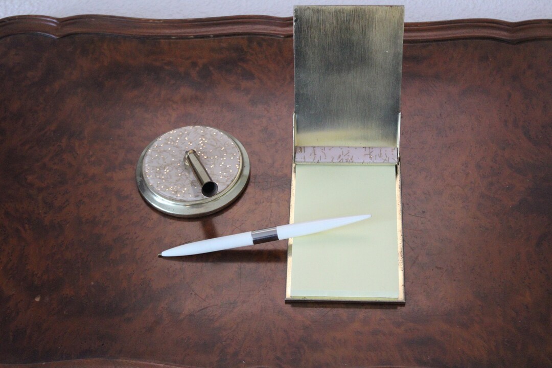 Park Sherman Desk Notepad Pen Holder 1950s Set - Etsy