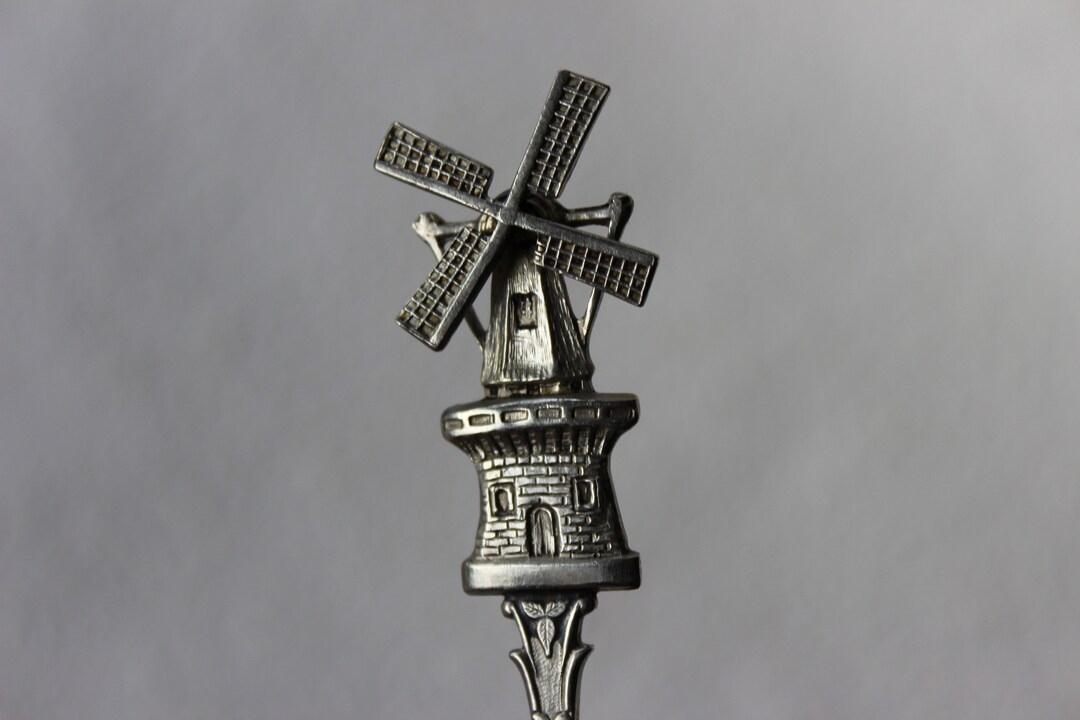 Vintage Windmill Serving Spoon Made in Holland - Etsy