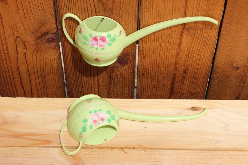Vintage Mid Century Hand Painted Wall Pockets Shaped Like - Etsy