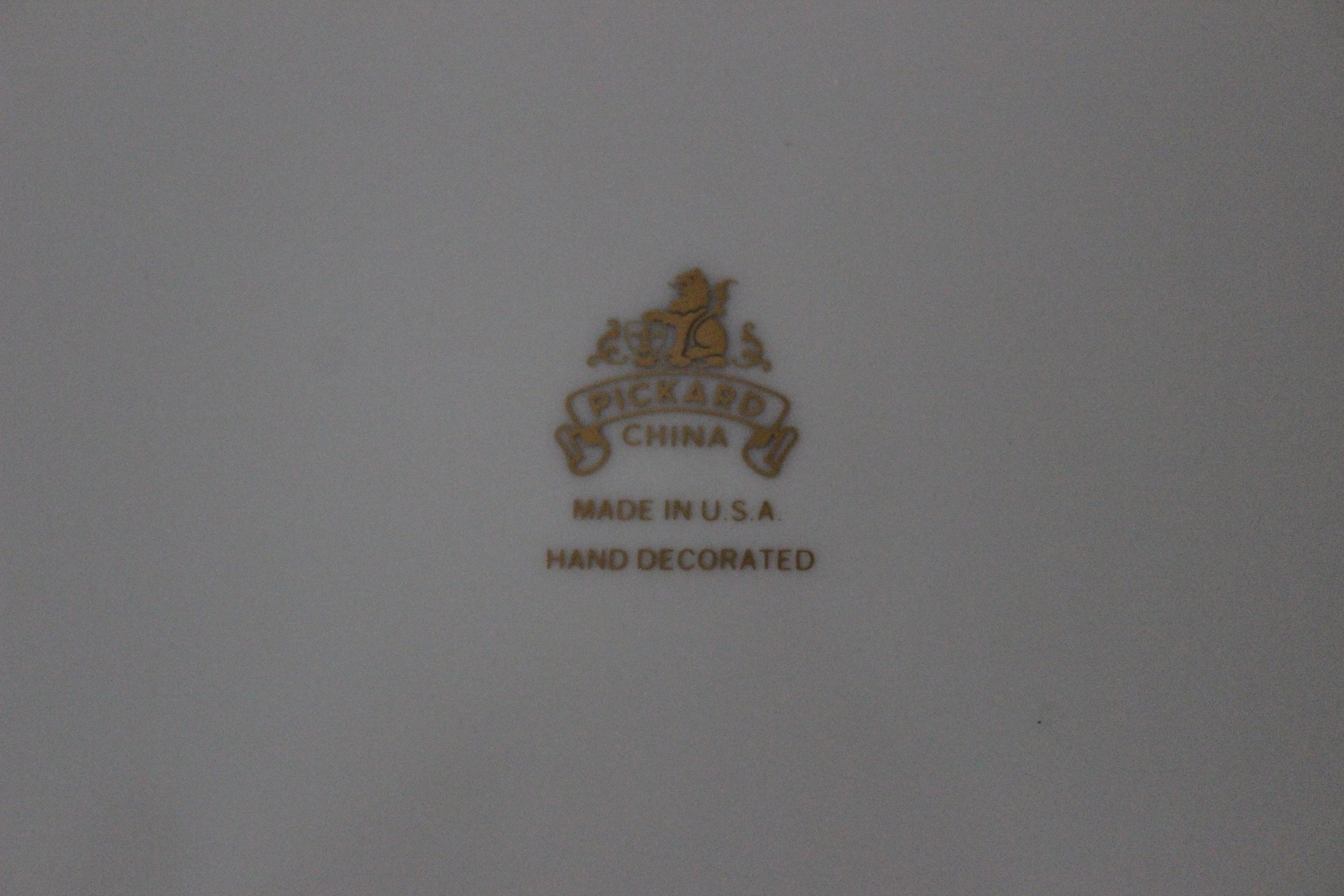 Vintage Pickard Ceramic Platter Hand Decorated With Country - Etsy