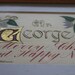 Mr. George Calligraphy by Halina Wolkowski Framed - Etsy