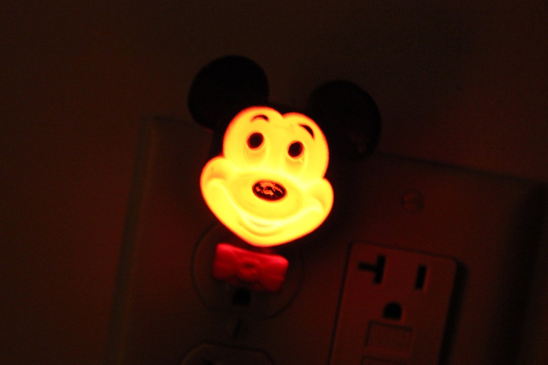 Mickey Mouse Night Light - Etsy