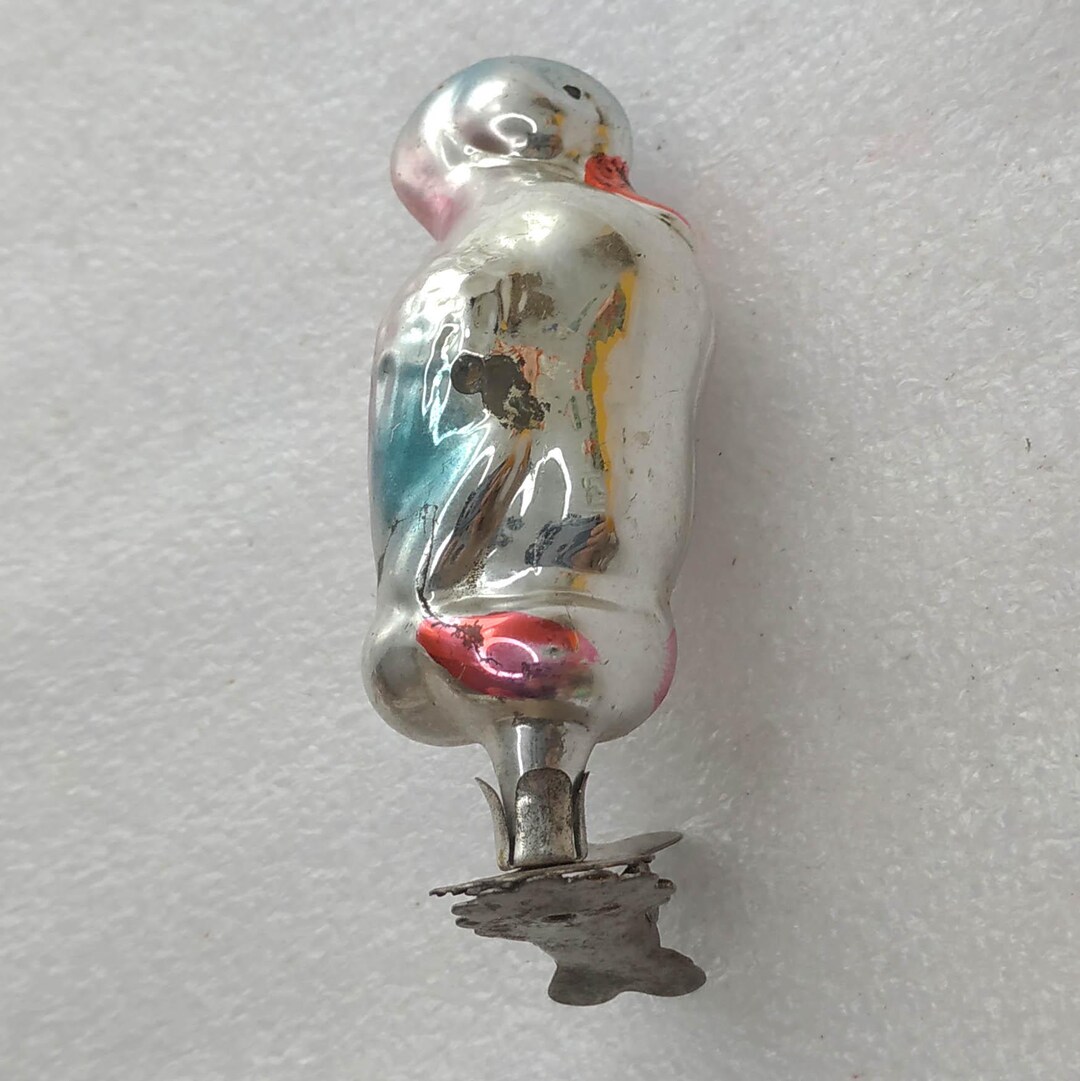 Rare Antique Vintage Russian Mercury Glass Christmas Ornament USSR X ...